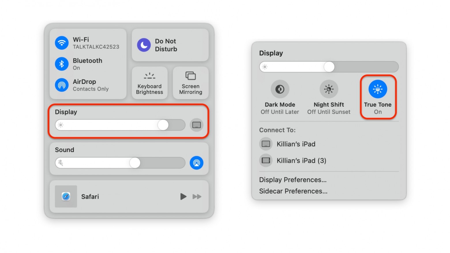 Toggle True Tone in no time from inside Control Center [Pro tip]