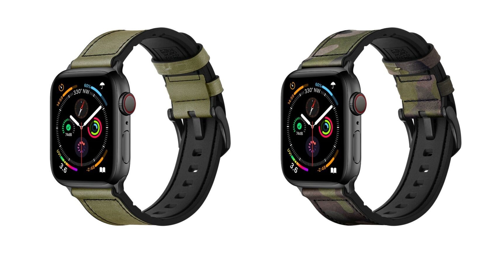 This hybrid Apple Watch band makes leather fit for everything
