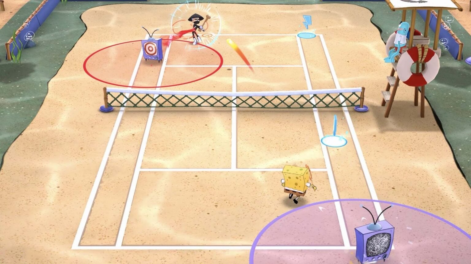 Nickelodeon characters go head-to-head in new extreme tennis game