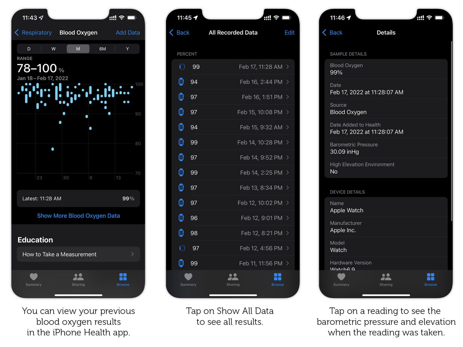 How to use Apple Watch blood oxygen sensor, and what it's good for ...