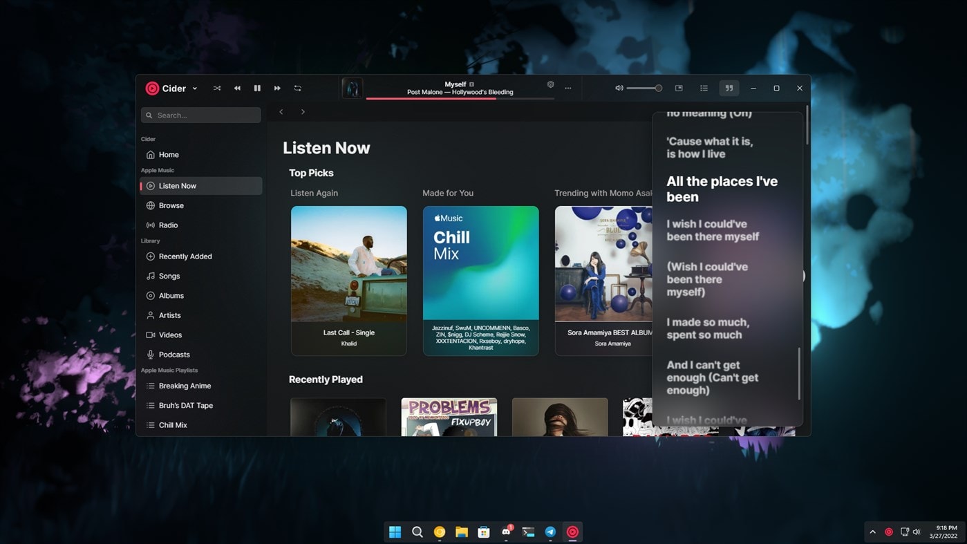 Cider Is The Smart Way To Enjoy Apple Music On Windows