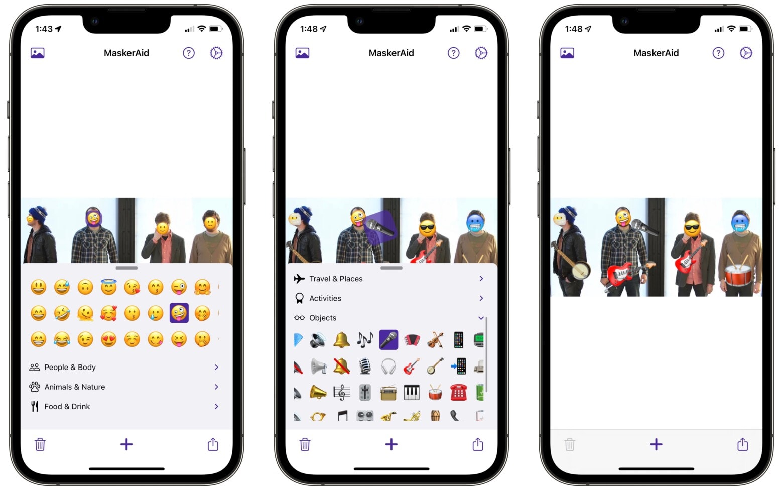 Censor faces and add emoji to pictures with MaskerAid | Cult of Mac