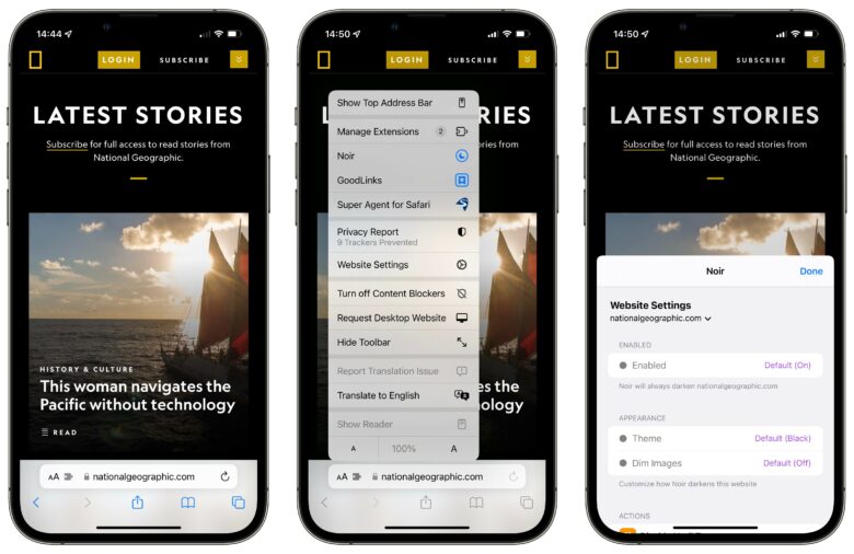 Why Noir is my all-time favorite Safari extension [Awesome Apps]