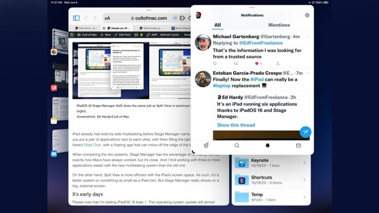 How to get started using Stage Manager on iPad | Cult of Mac
