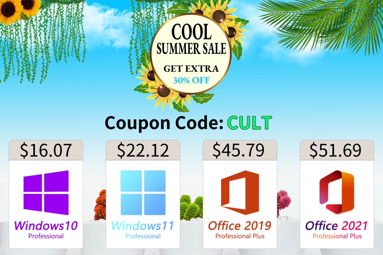 Cool Summer Sale: Score Windows 10 Pro for $16 and other great deals