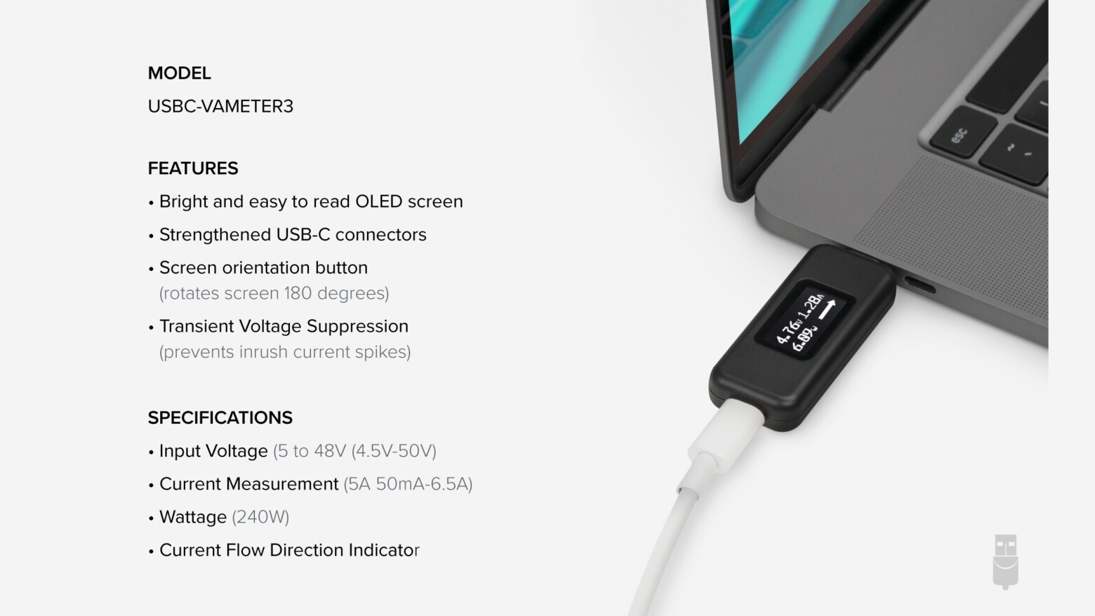 Plugable USBC-VAmeter review: Easy-to-use USB-C multimeter