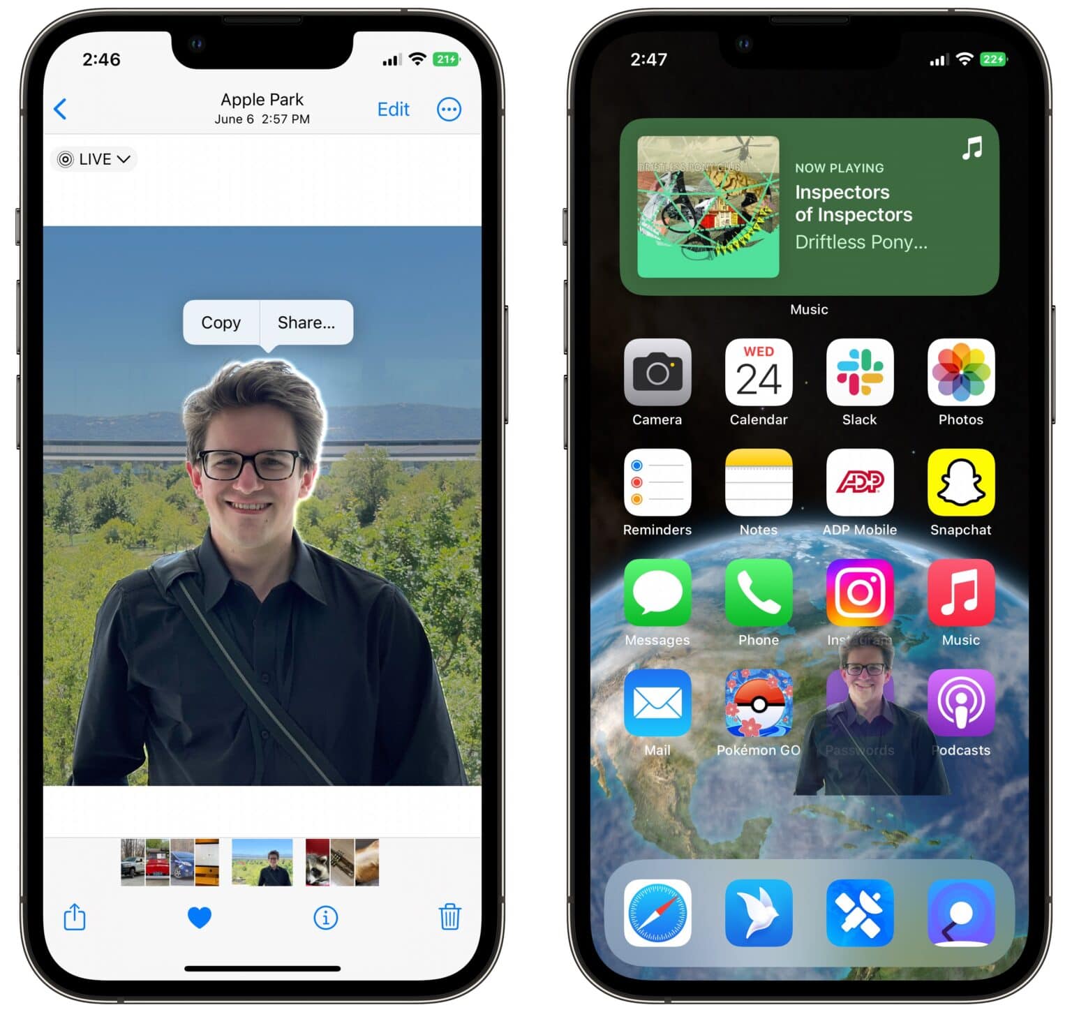 Have fun with photos: How to copy and paste subjects in iOS 16