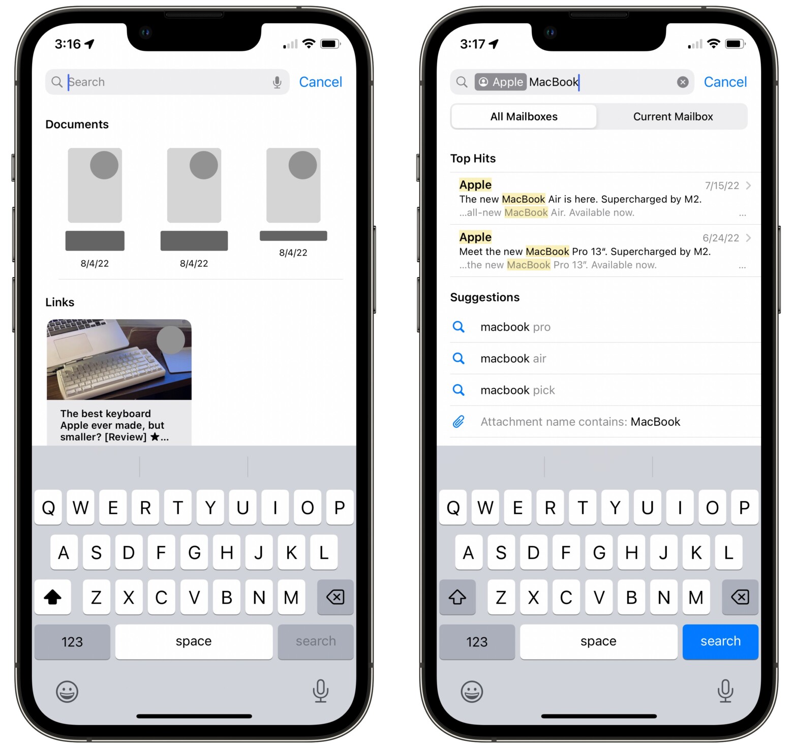 Schedule email, undo send, email reminders: All new Apple Mail features