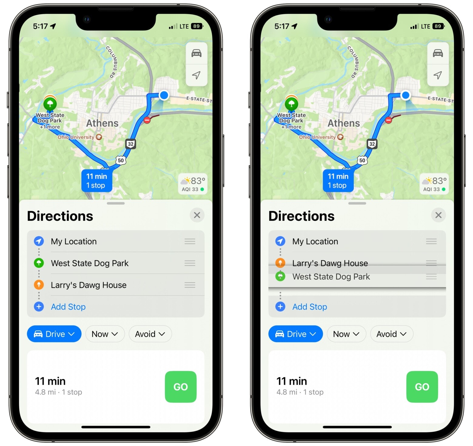 How to plan multistop routes in Apple Maps | Cult of Mac