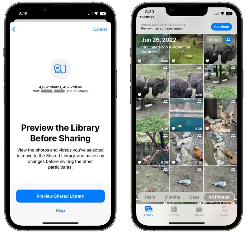 How to share an iCloud Photo Library | Cult of Mac