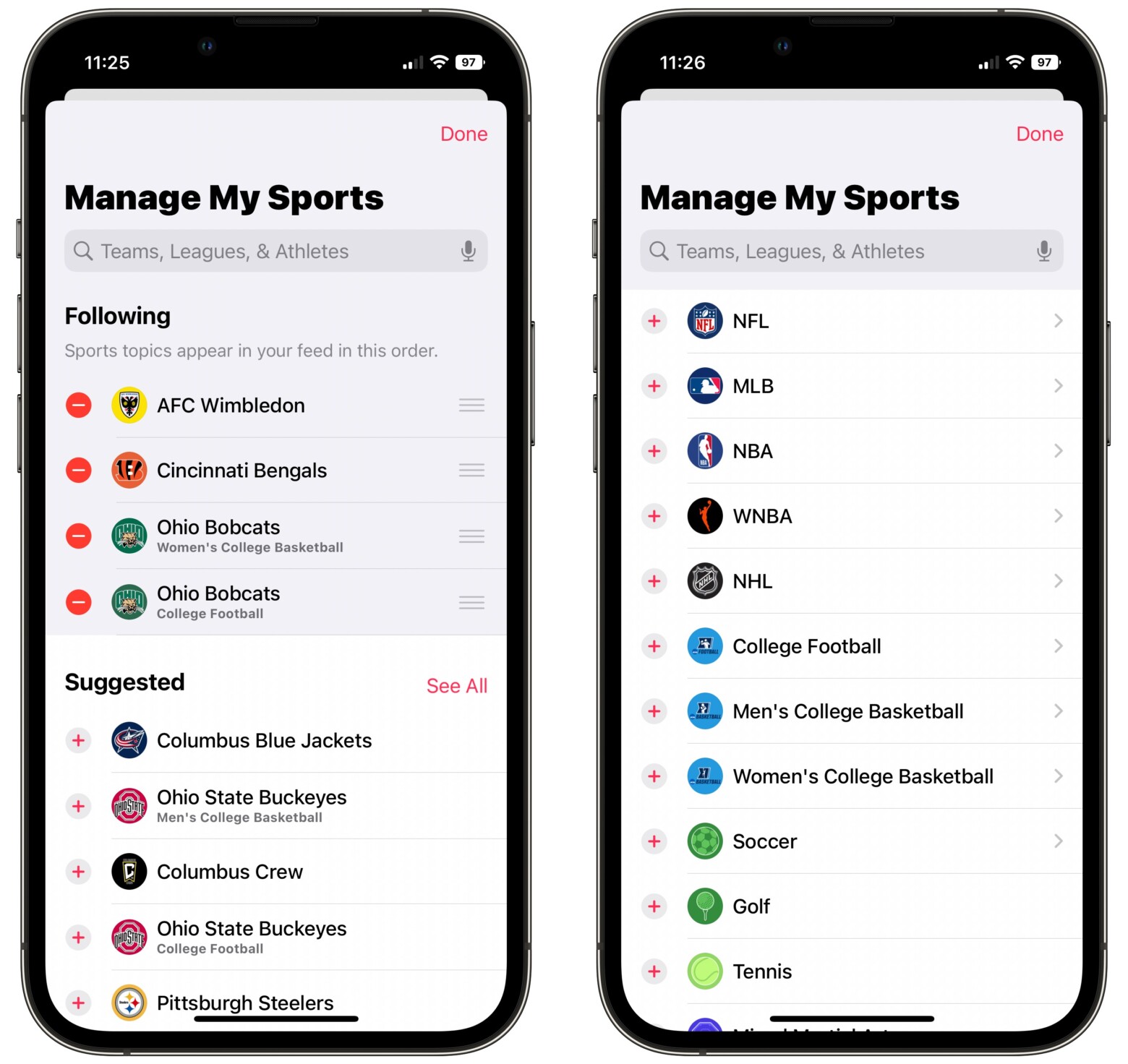 How to follow your favorite sports teams with My Sports in Apple News ...