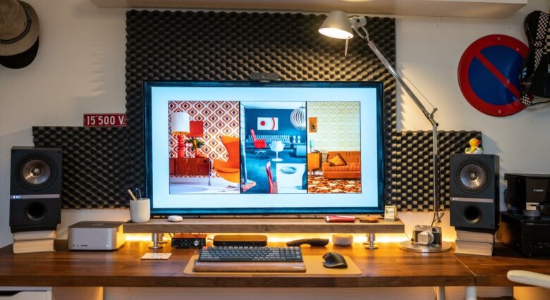 M1 Max Mac Studio drives monster OLED display [Setups] | Cult of Mac