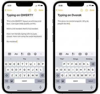 Dvorak keyboard: Get the smarter layout on your iPhone | Cult of Mac