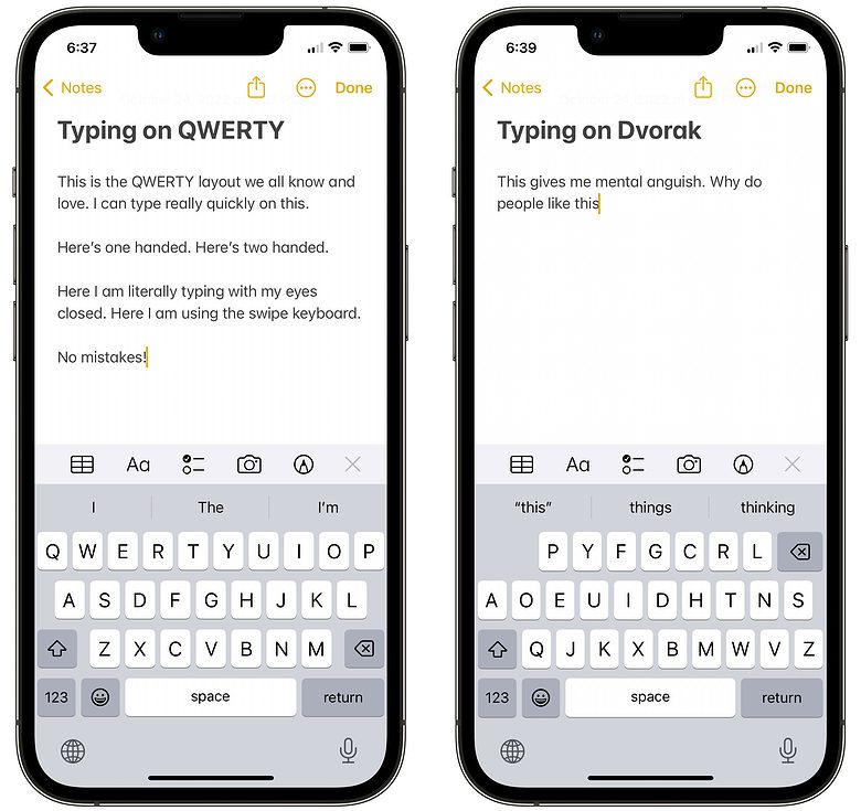 Dvorak keyboard: Get the smarter layout on your iPhone | Cult of Mac