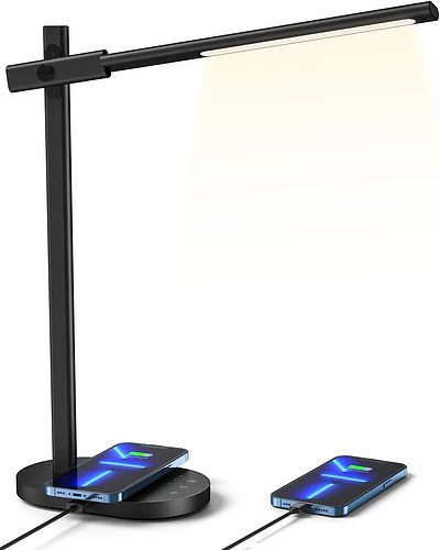 Smart desk lamps feature voice control, wireless charging and more ...