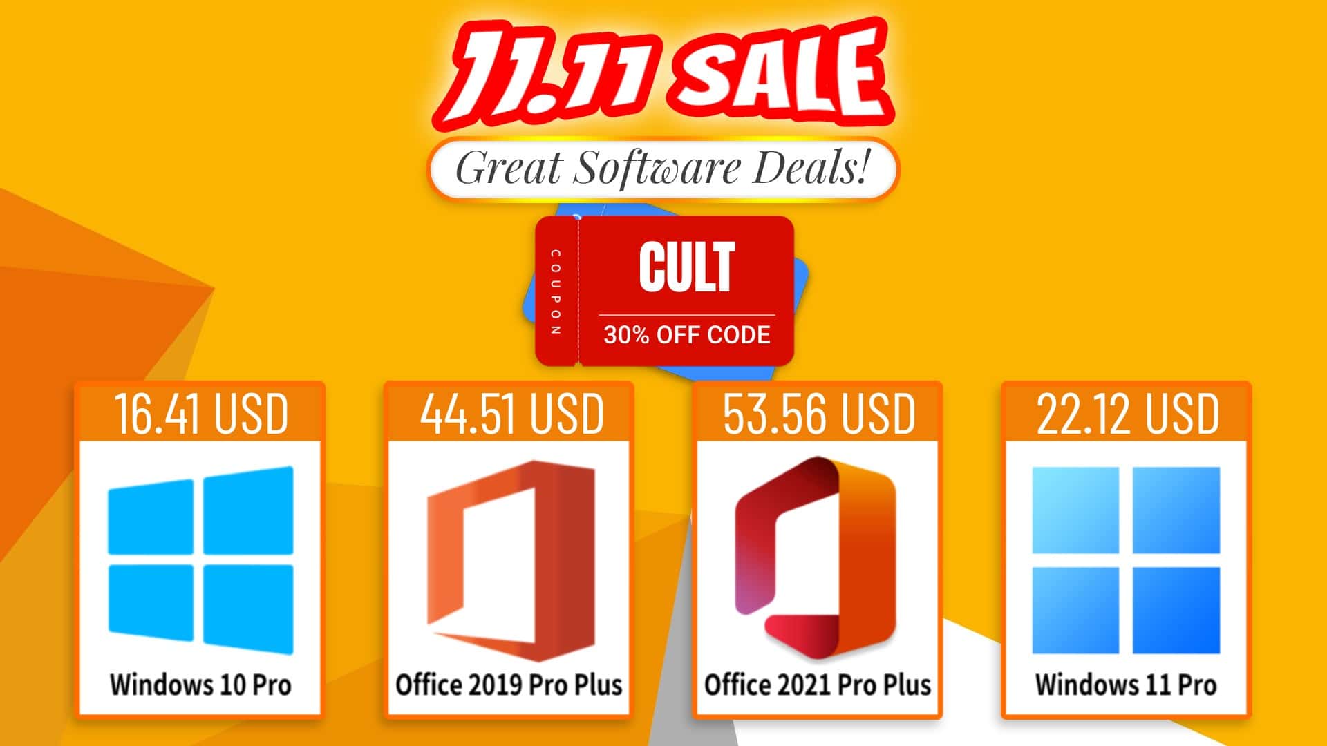 Deals in CdkeySales 11.11 Sale: Get lifetime Windows 10 Pro for $16, free Windows 11 update ...