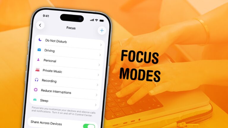 Focus modes: How to wrangle iPhone notifications | Cult of Mac