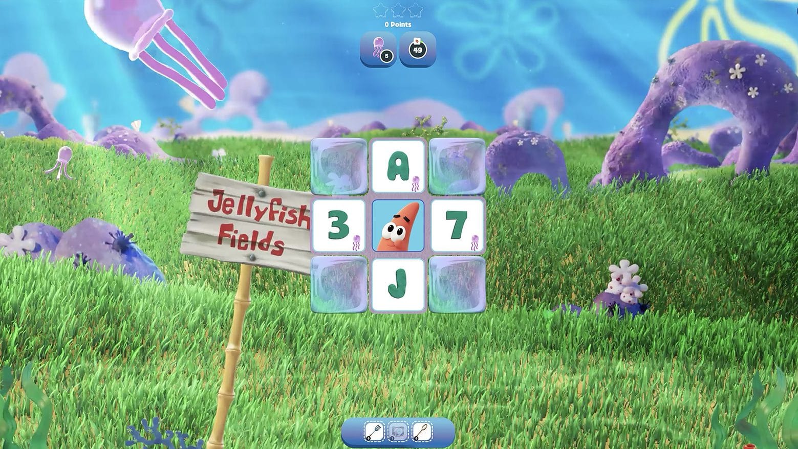 If challenging card games be something you wish: 'SpongeBob SolitairePants'