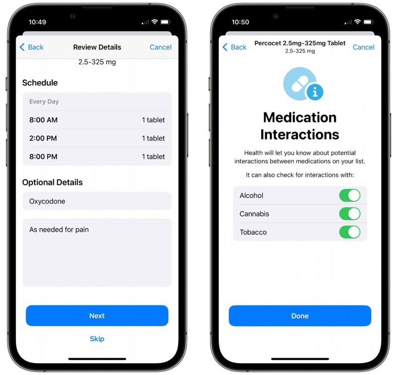 Track medications on iPhone in the Health app | Cult of Mac