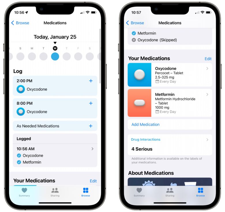 Track medications on iPhone in the Health app | Cult of Mac