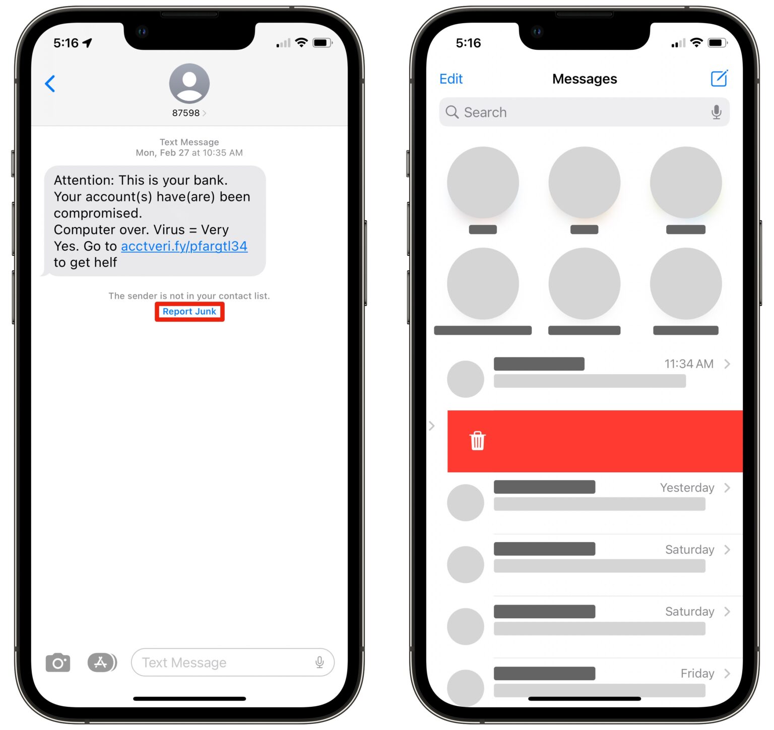 Report spam text: How to do it and what happens when you do | Cult of Mac