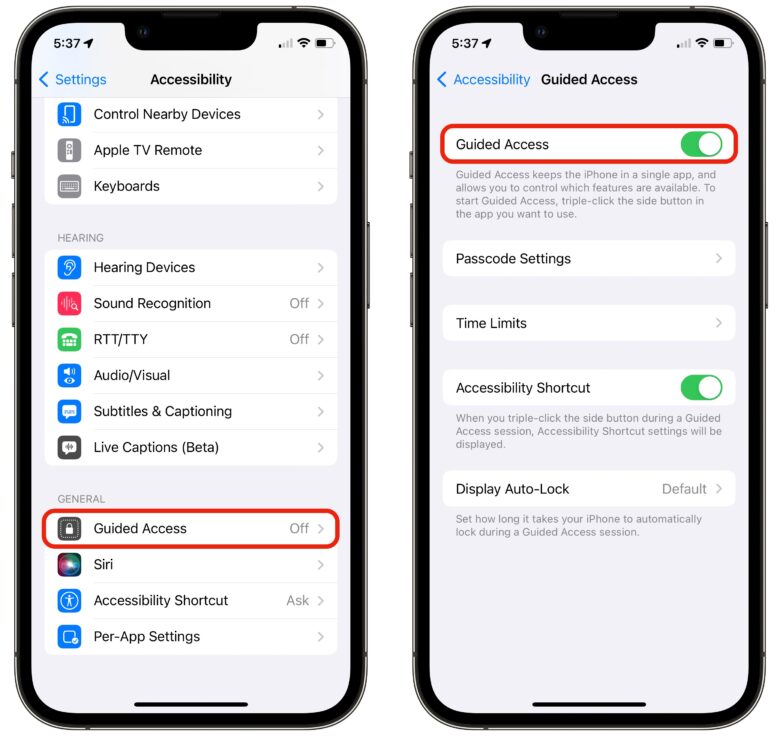 Lock your iPhone in one app using Guided Access | Cult of Mac