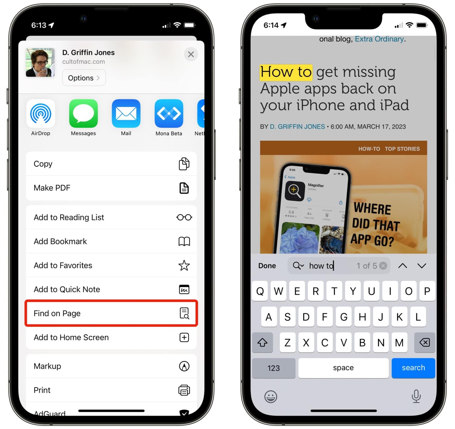 Safari Tips: 5 secret features on iPhone | Cult of Mac