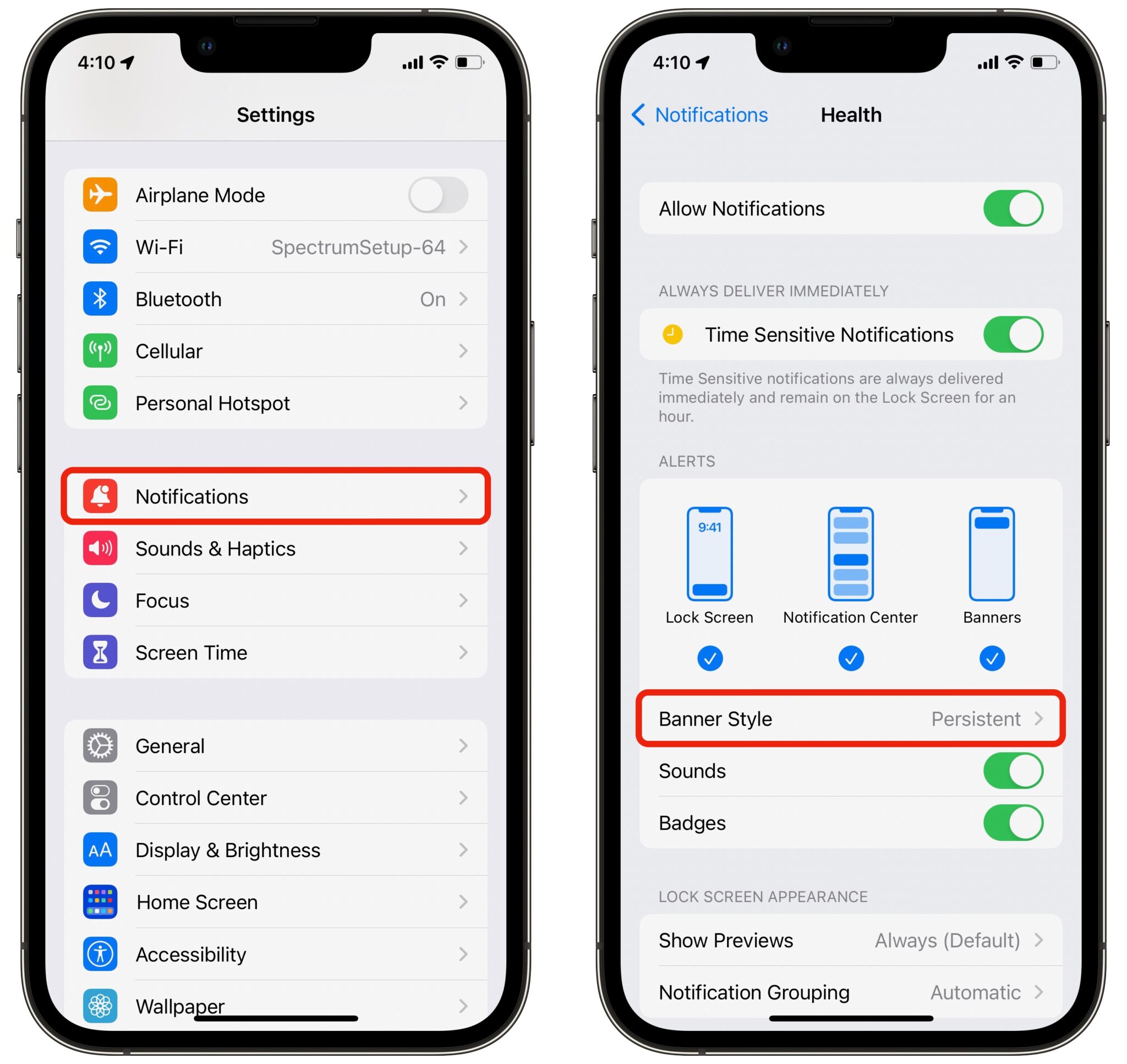 iOS persistent notifications mean you never miss important alerts ...