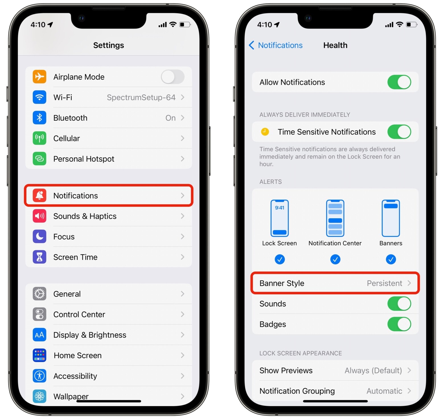 iOS persistent notifications mean you never miss important alerts ...