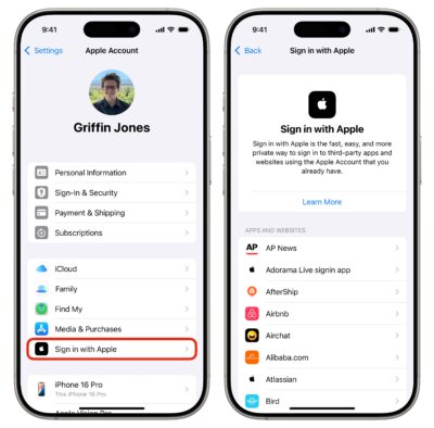 How to check which accounts are using Sign In with Apple | Cult of Mac