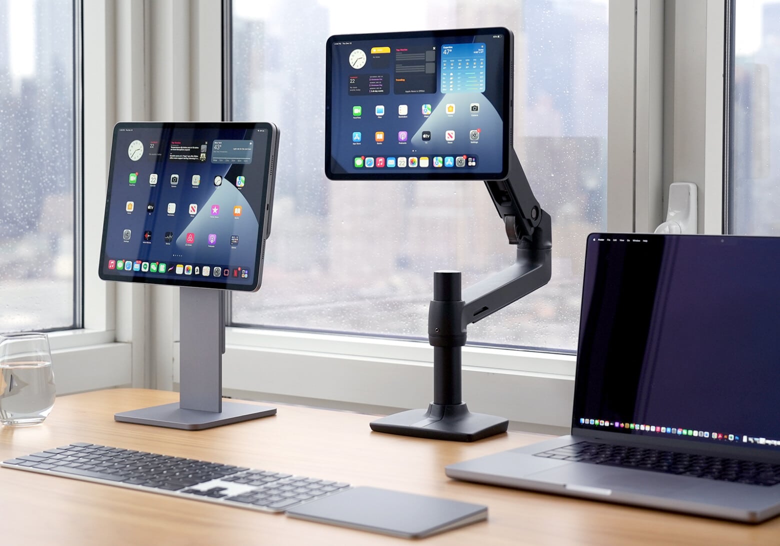 Fix your posture with this redesigned, height-adjustable iPad stand