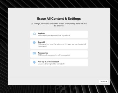 How to reset your Mac to factory settings | Cult of Mac
