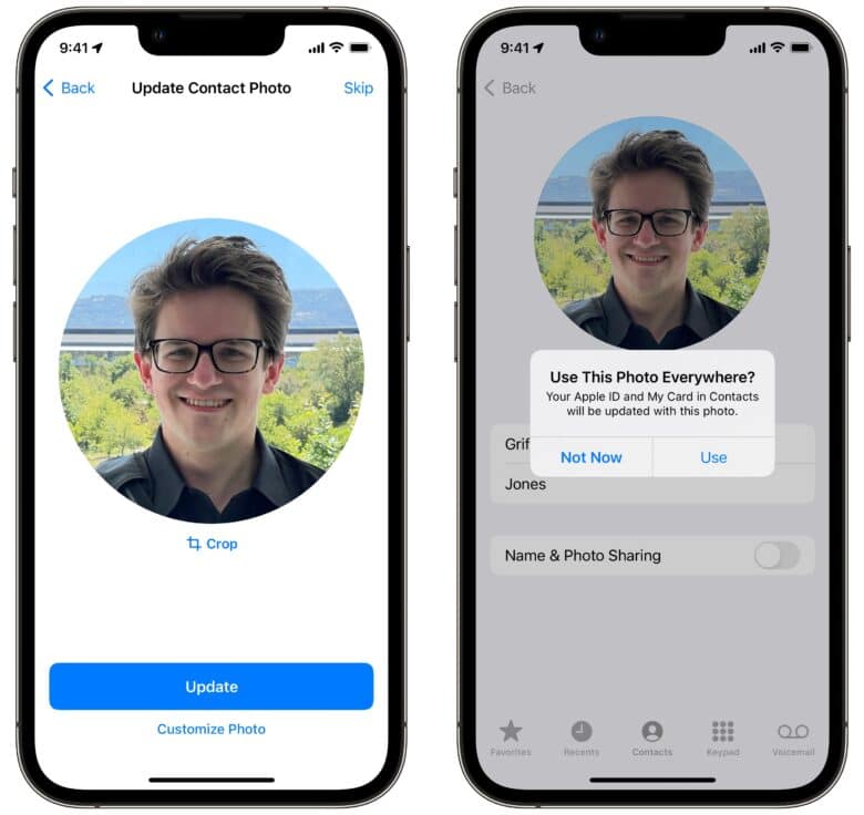 Contact posters in iOS 17 let you customize your contact card | Cult of Mac