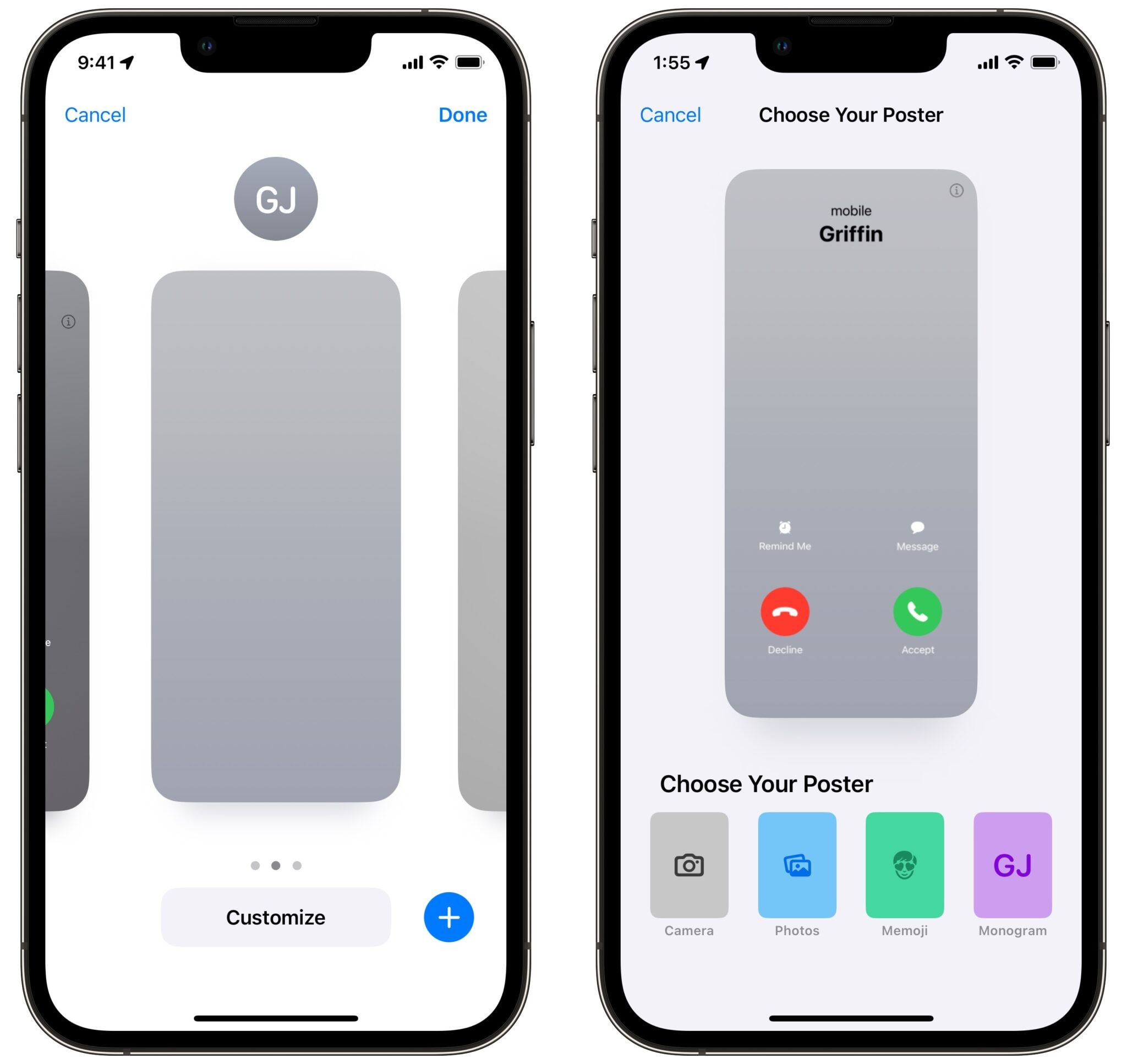 Contact posters in iOS 17 let you customize your contact card | Cult of Mac