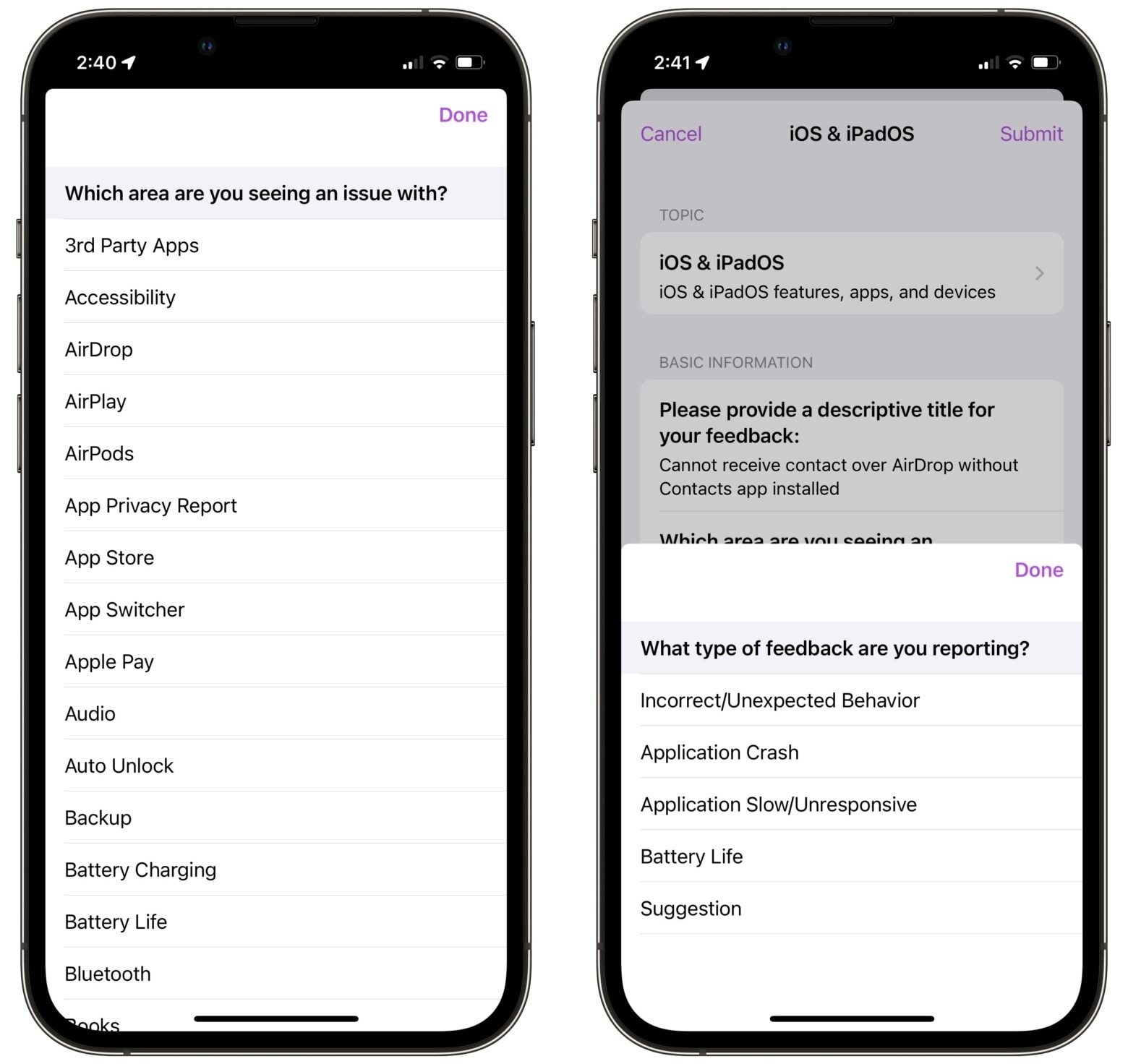 Apple bug report: File feedback on iPhone, iPad or Mac | Cult of Mac