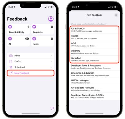 Apple bug report: File feedback on iPhone, iPad or Mac | Cult of Mac
