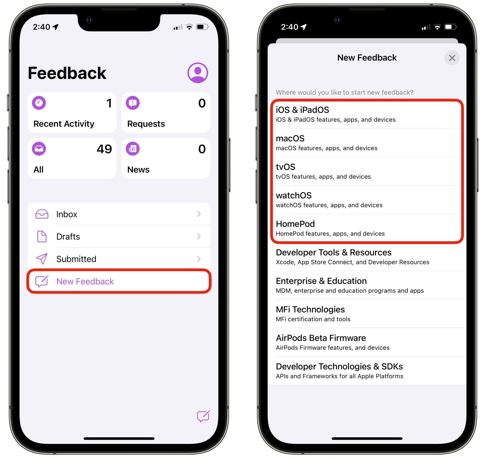 Apple bug report: File feedback on iPhone, iPad or Mac | Cult of Mac