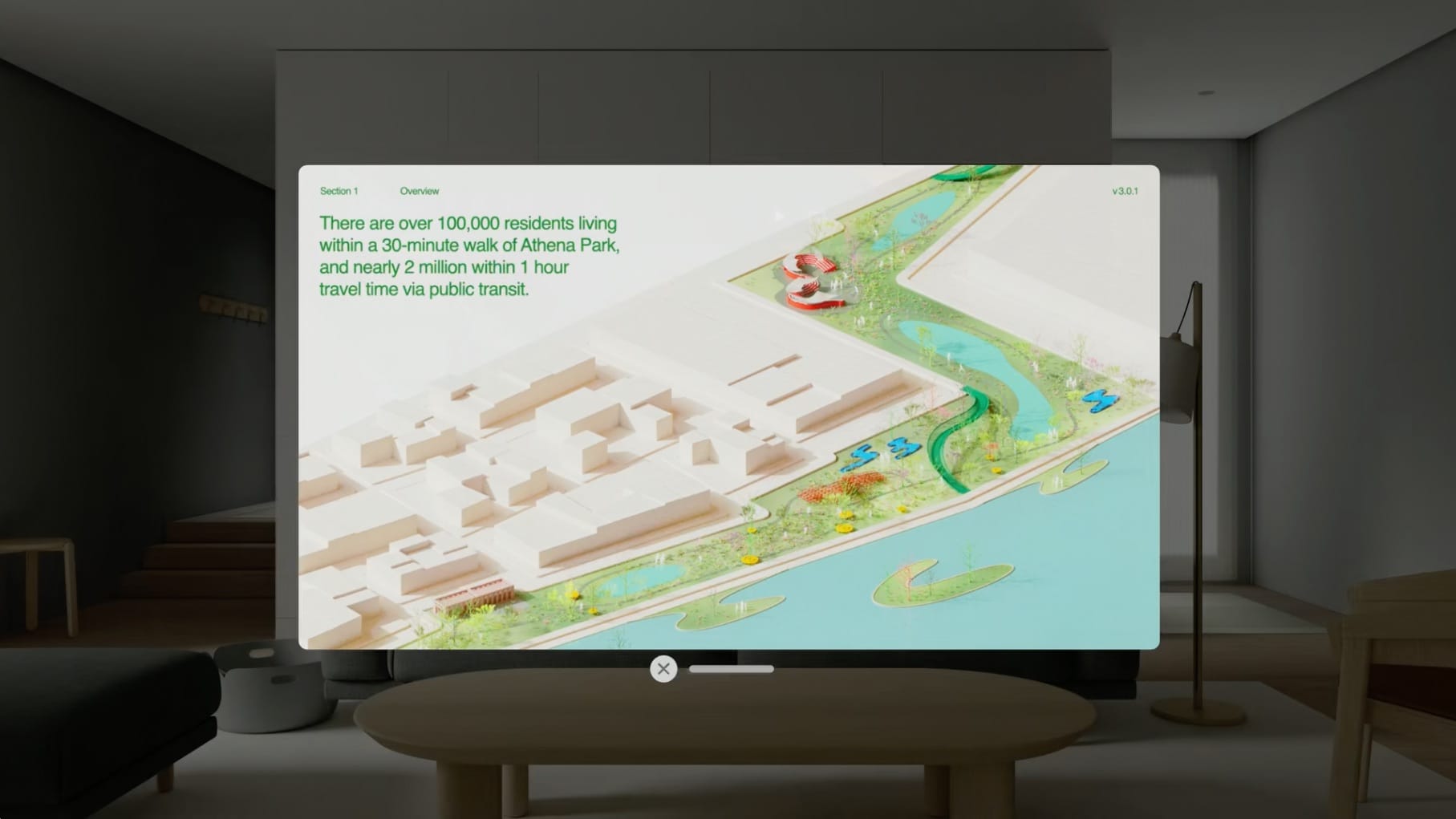 Here's how spatial user interfaces work in visionOS