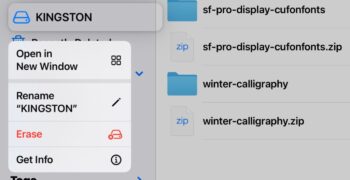 Managing files on iPad is easy with new Files app