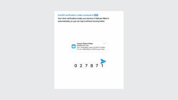 iOS 17 will autofill verification codes in Safari from the Mail app ...