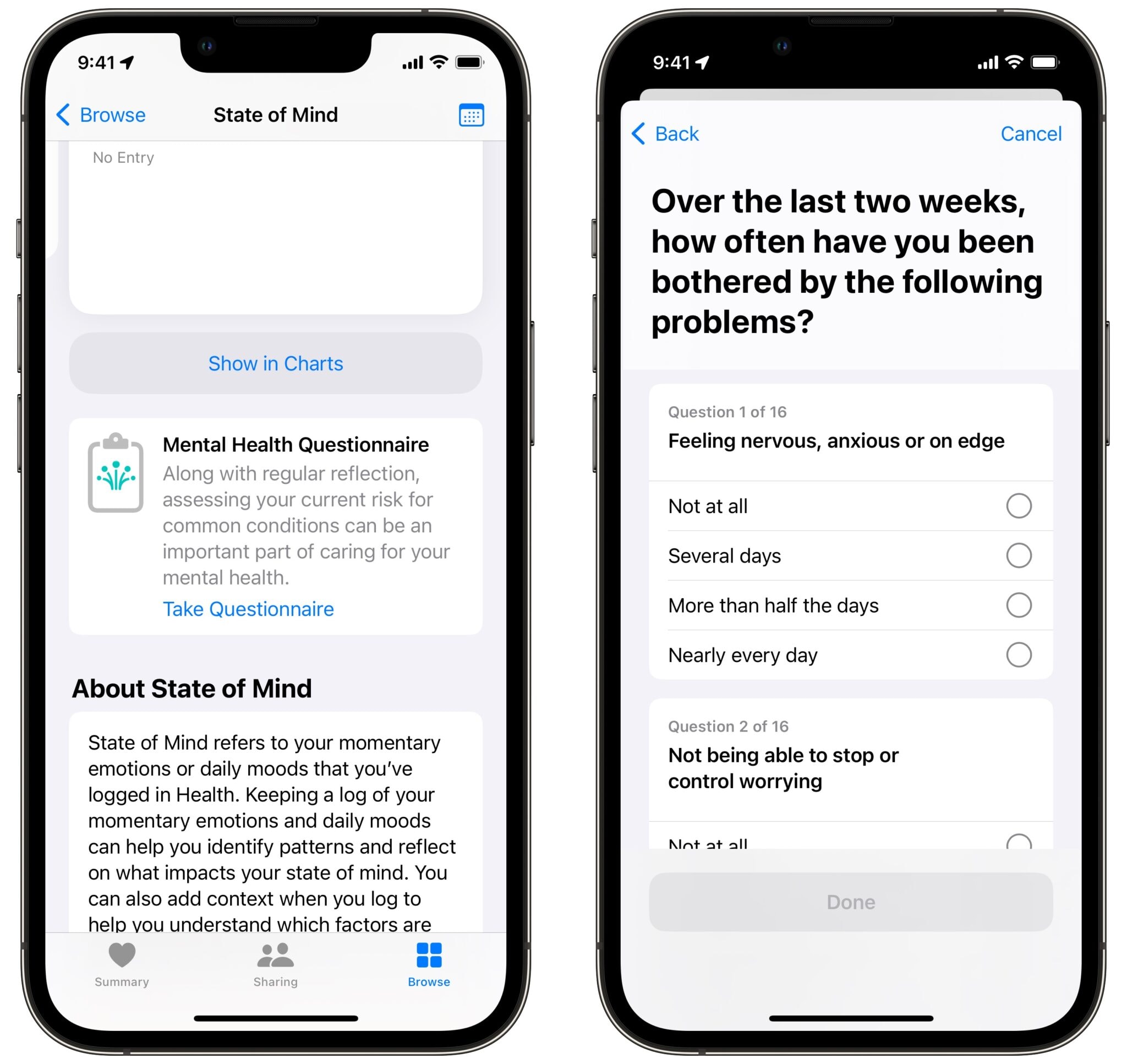 Track mental health on iPhone with Apple Health app | Cult of Mac