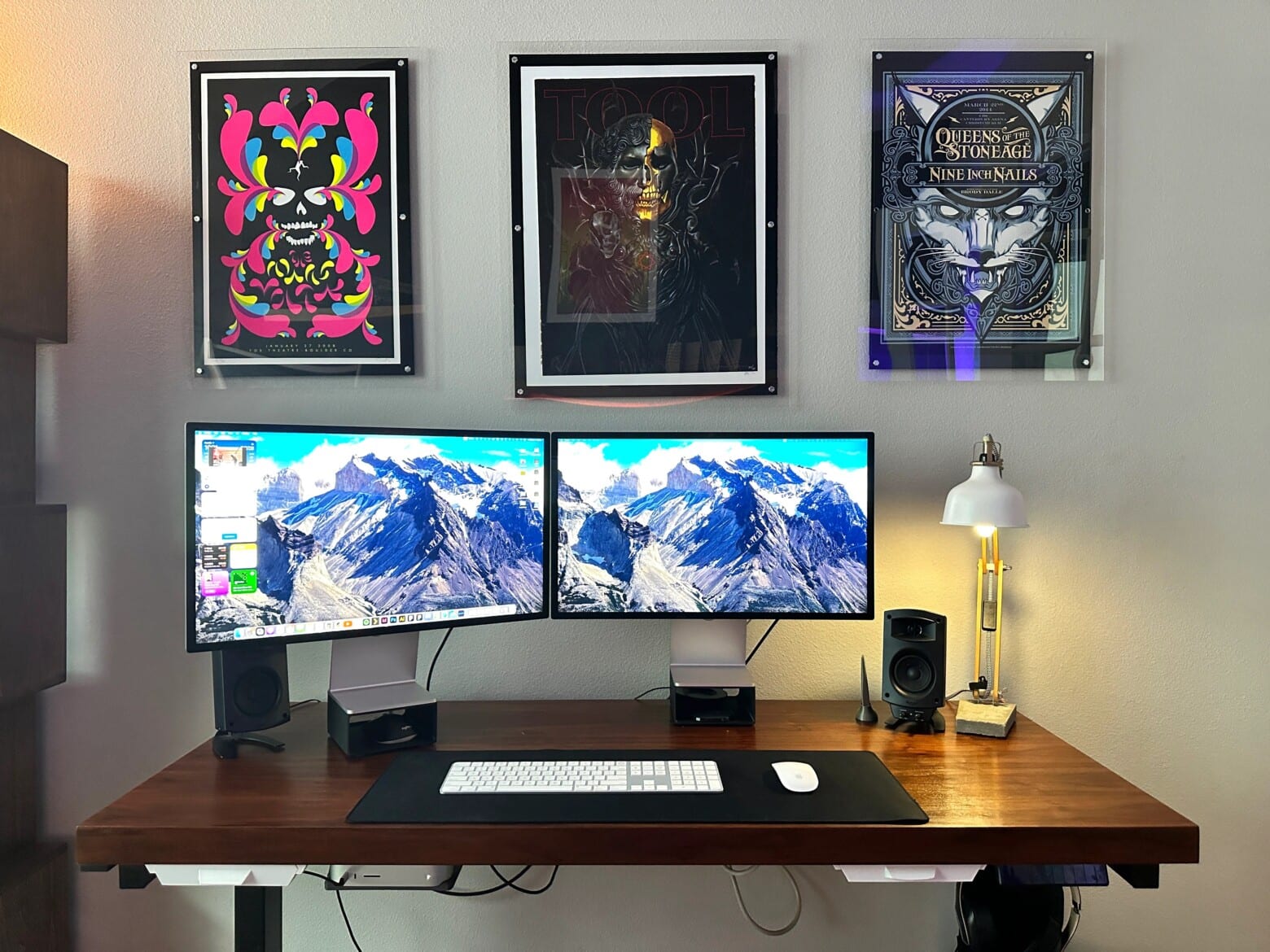 Mac Studio hides under Studio Display-laden desk [Setups] | Cult of Mac