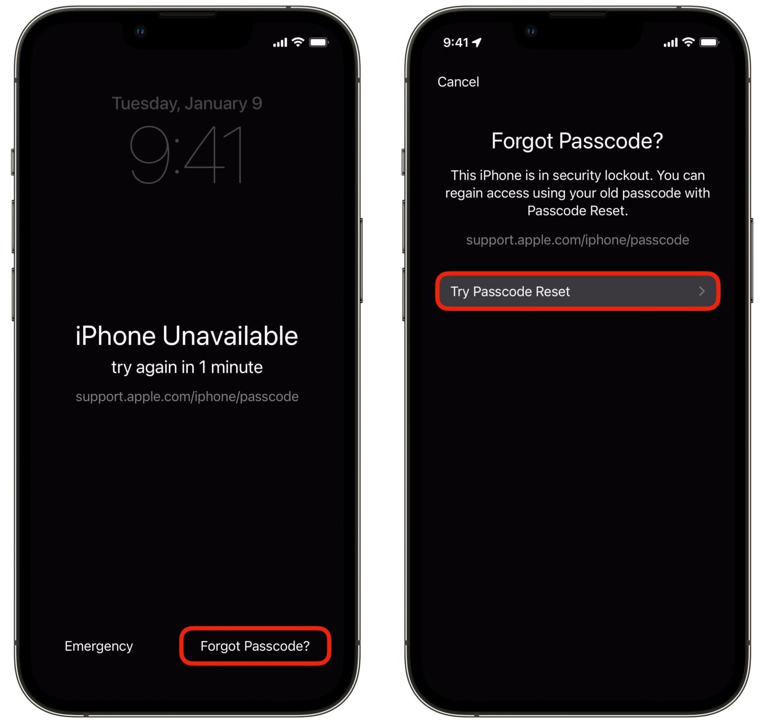 Reset a forgotten iPhone passcode using the old one | Cult of Mac
