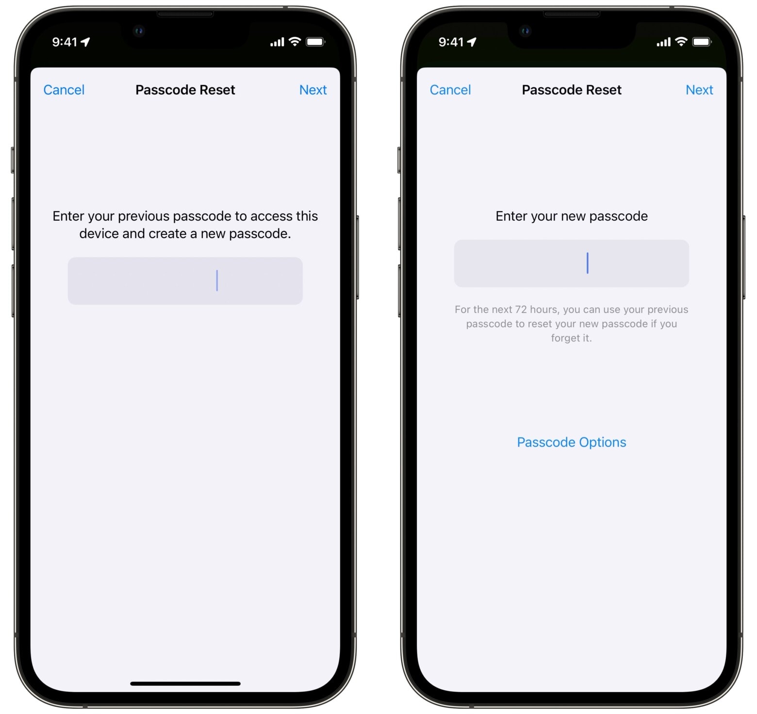 Reset a forgotten iPhone passcode using the old one - Guidantech