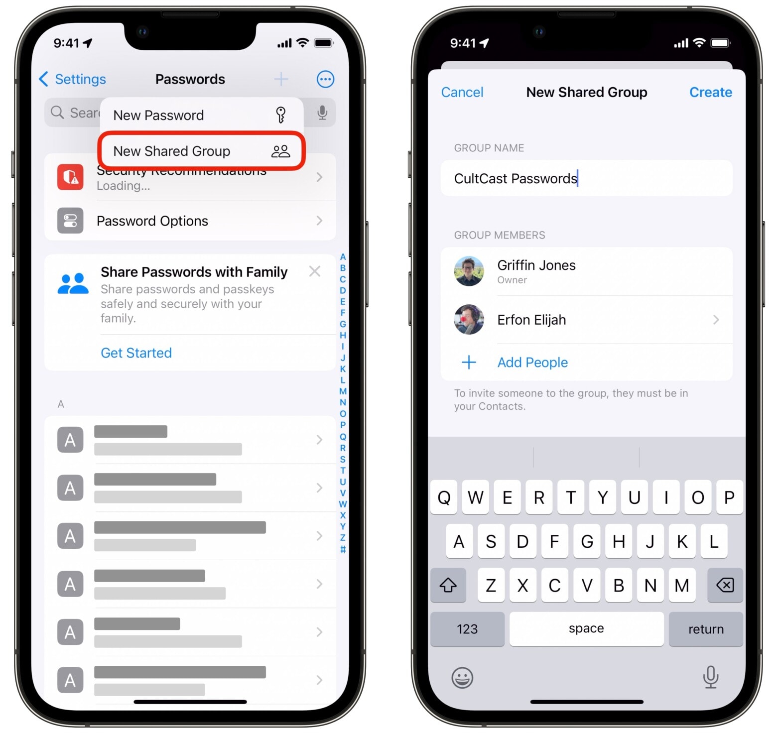 How to share passwords with your family on iPhone | Cult of Mac