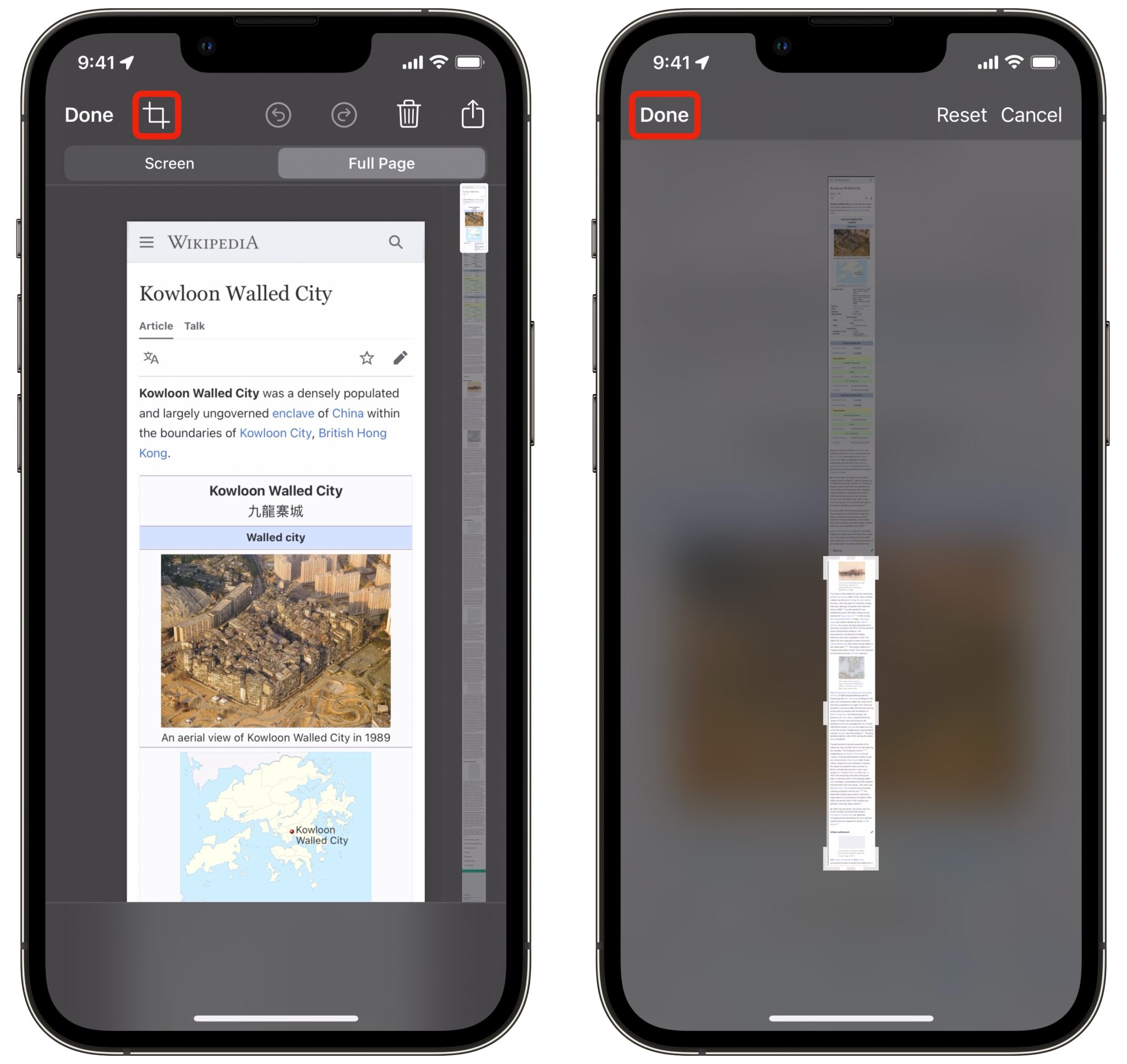 iPhone screenshot: How to capture a whole page or email - Guidantech ...