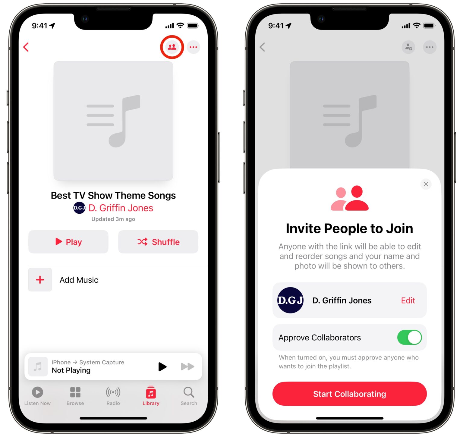 Apple Music playlist collaboration: How to make a shared playlist