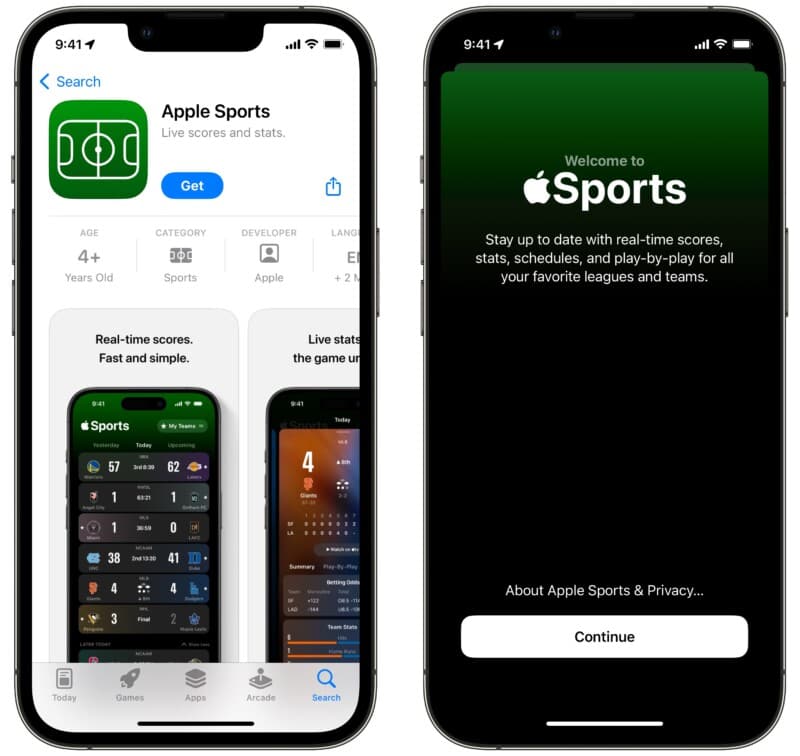 Apple Sports app for iPhone: How to download, set up and use it | Cult ...