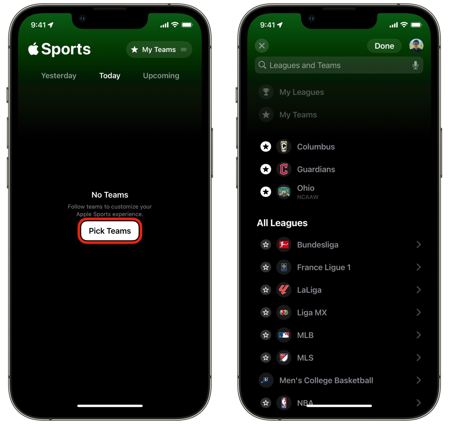 Apple Sports app for iPhone: How to download, set up and use it | Cult ...