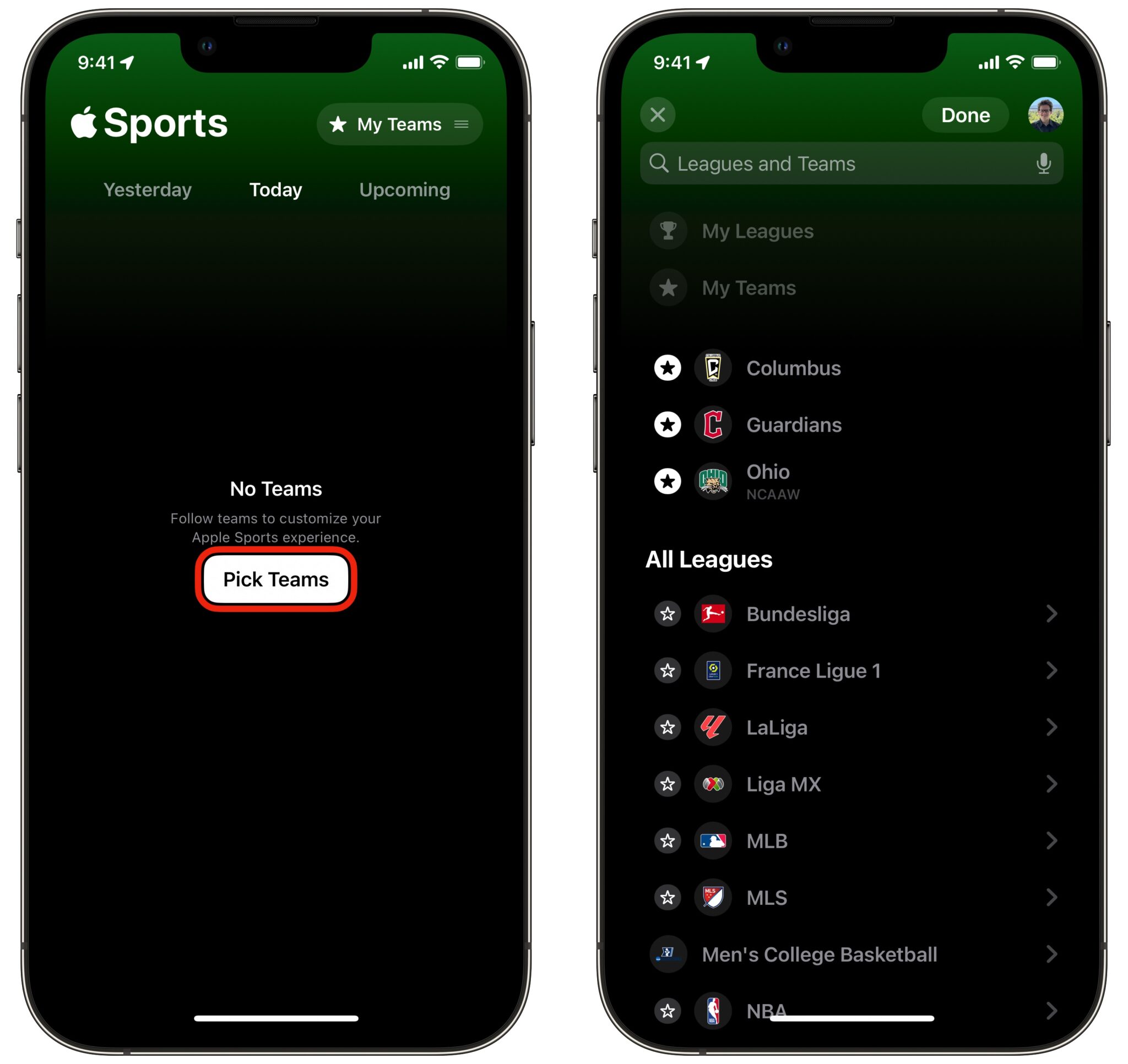 Apple Sports app for iPhone: How to download, set up and use it | Cult ...